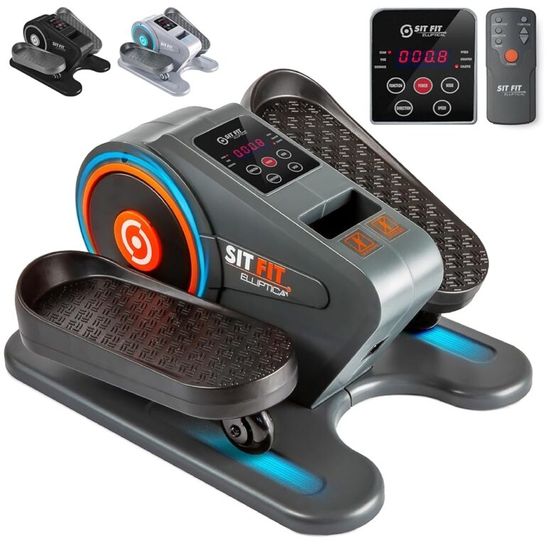 SITFIT, Sit Down and Cycle! Powered Foot Pedal Exerciser for Seniors ...